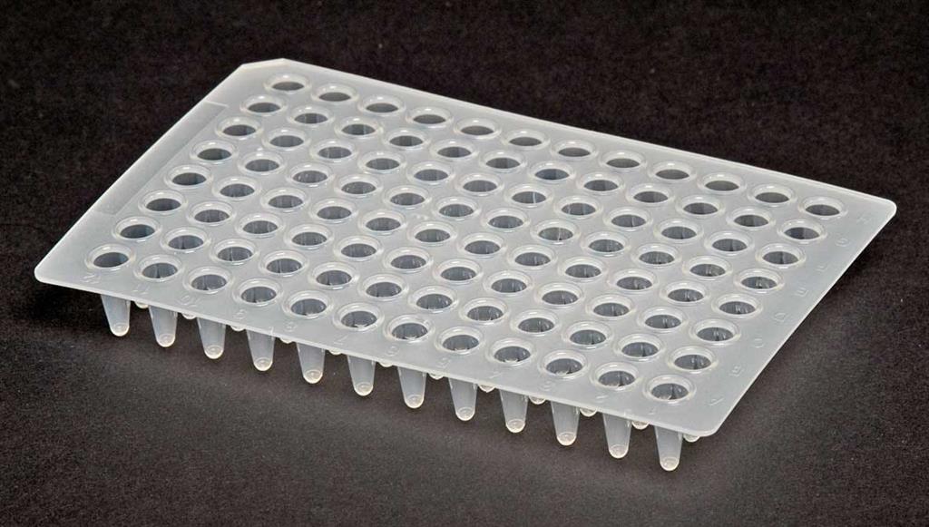 96 Well Clr, Flat Top PCR Microplate | Worldwide Life Sciences